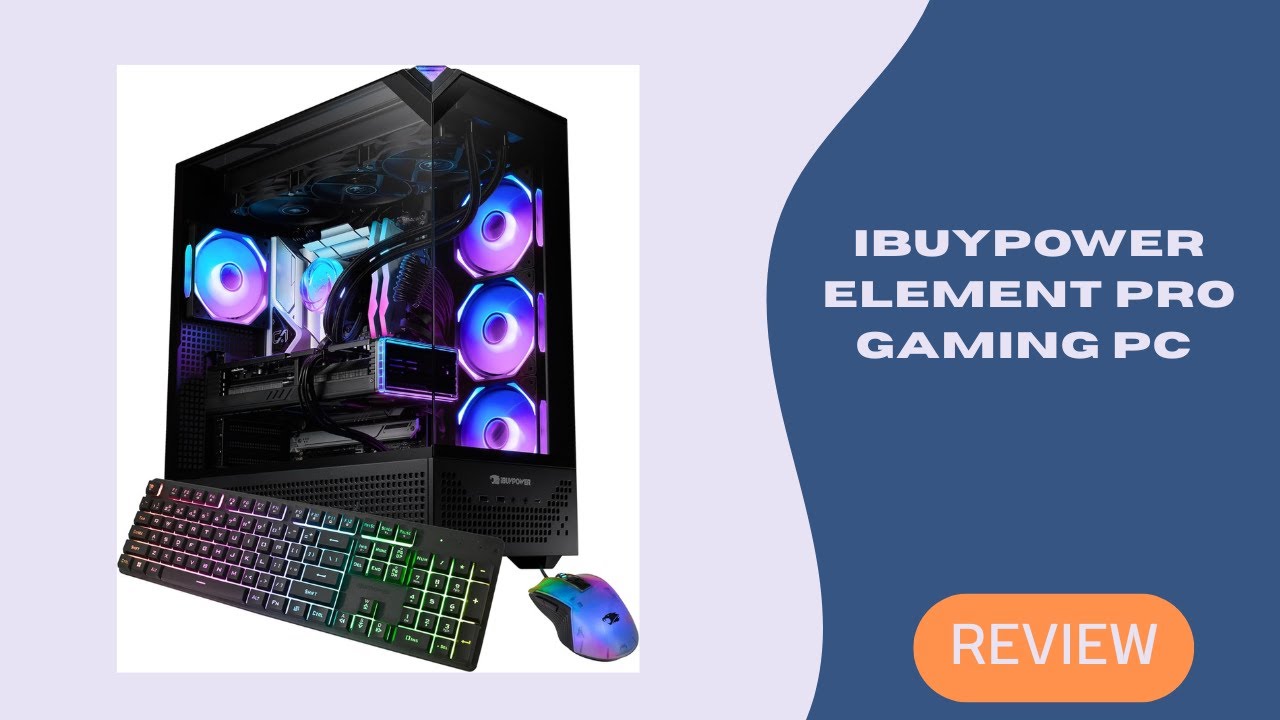 Ibuypower Element Pro Gaming Pc Review I9 14900kf Rtx 5070