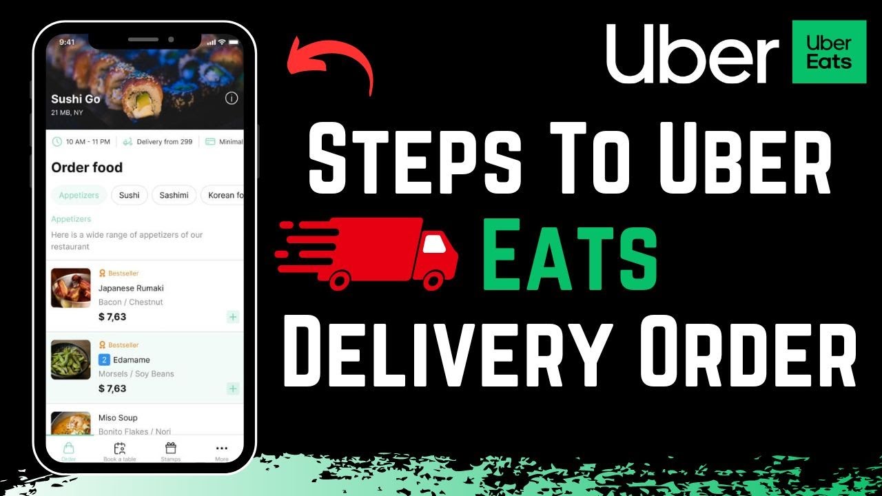 How To Uber Eats Uber Eats Delivery Order Youtube