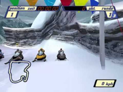 Sled Storm Gameplay Jackal And Sergei Youtube