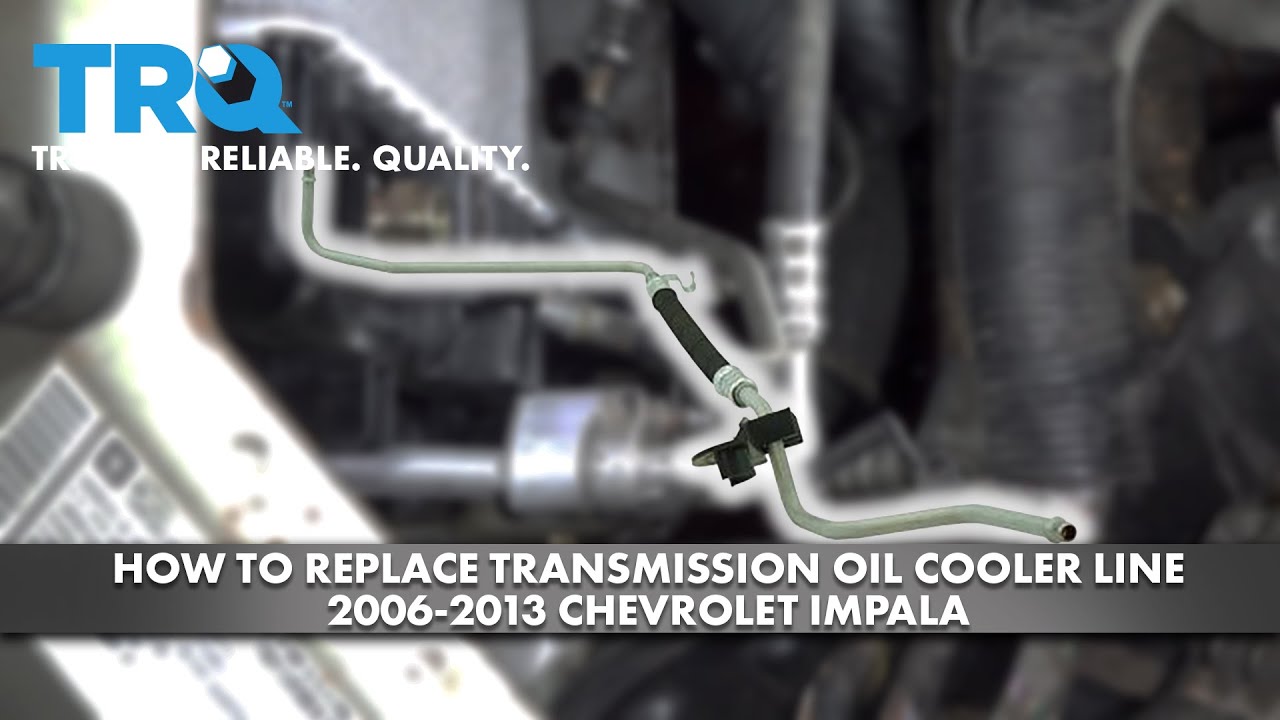 How To Remove Transmission Cooler Lines From Transmission