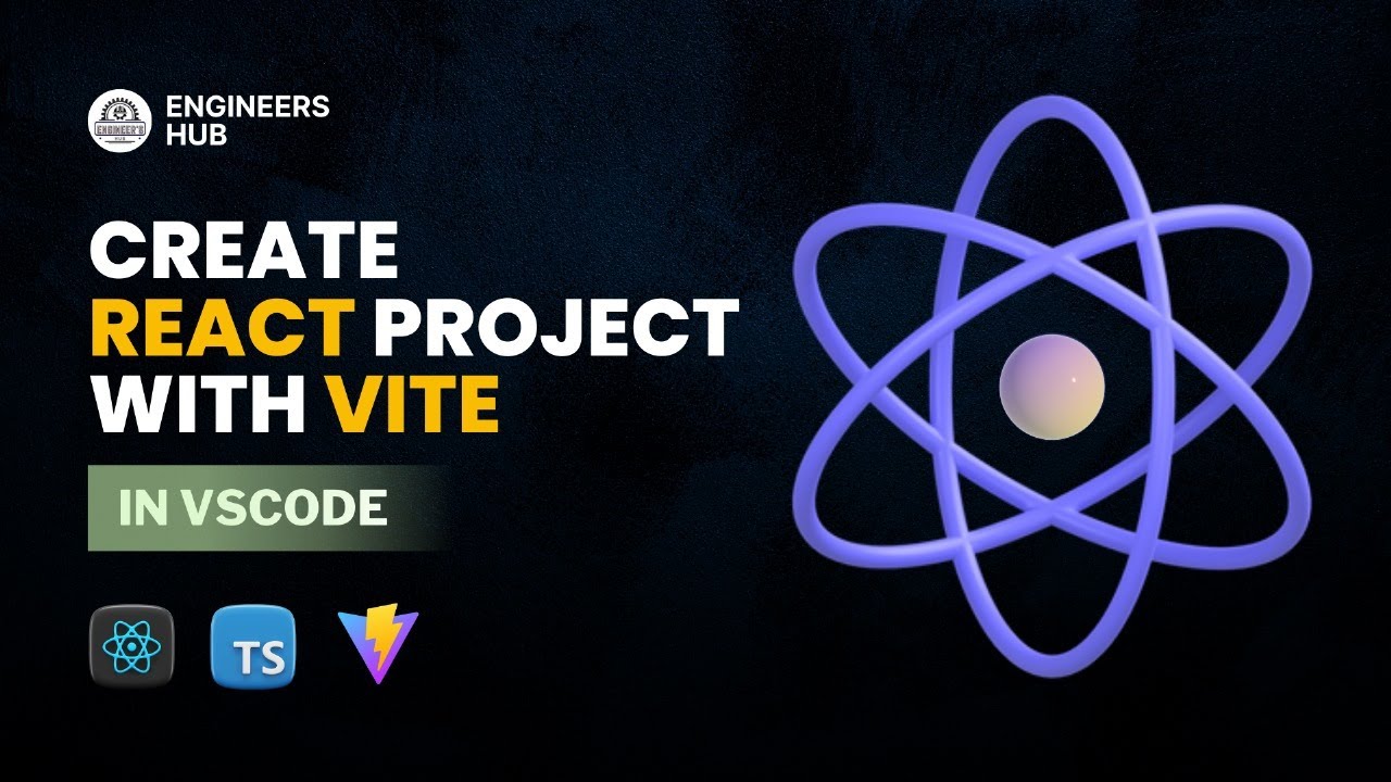 Set Up React Project With Vite In Vscode Youtube