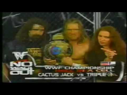 Wwf No Way Out 2000 Match Card Youtube