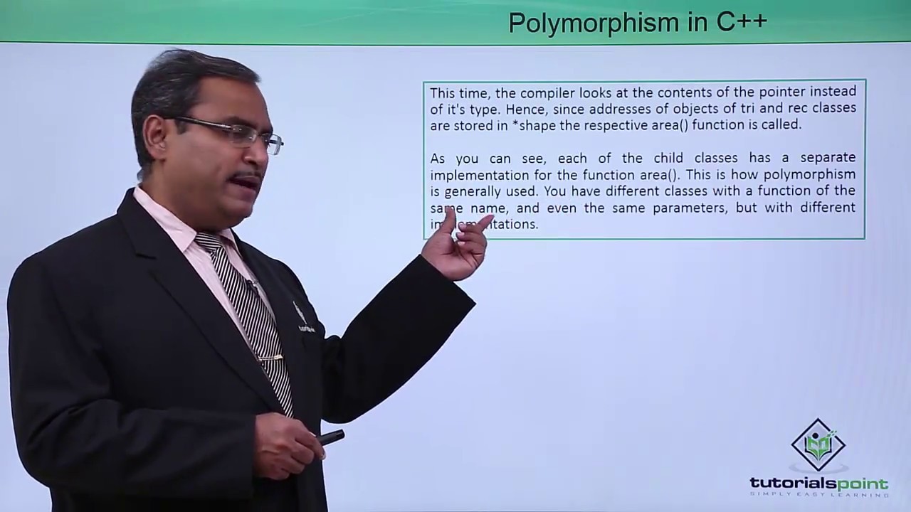 C Polymorphism Youtube