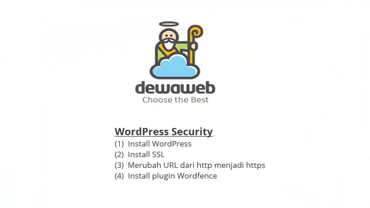 Tutorial Wordpress Security Youtube