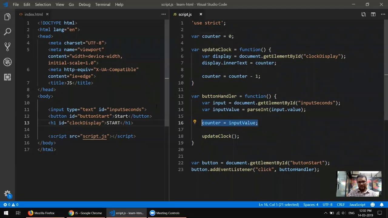 Understanding Javascript Setinterval Function Youtube
