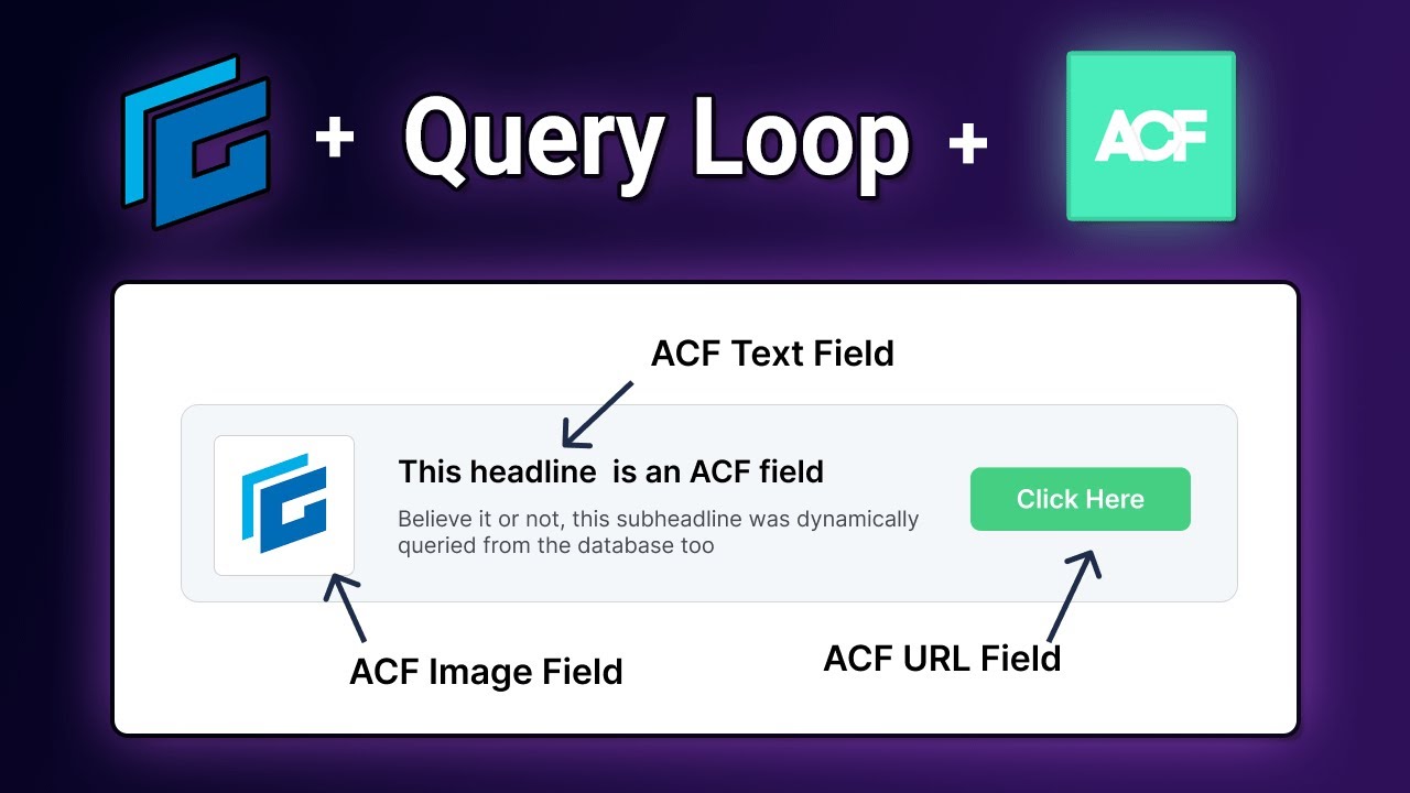 Dynamic Gutenberg Blocks Using The Query Loop Advanced Custom Fields