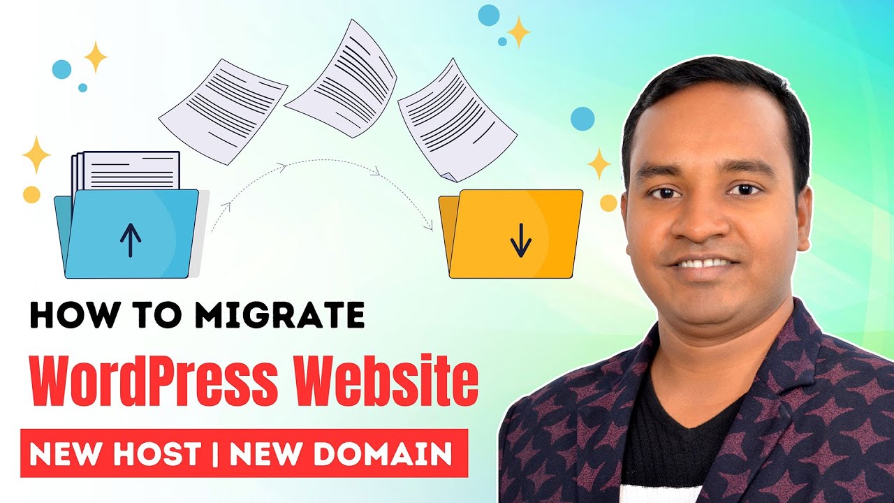 Move Wordpress Site To New Host Youtube