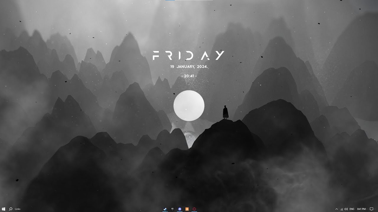 Tutorial Rainmeter Mond Youtube
