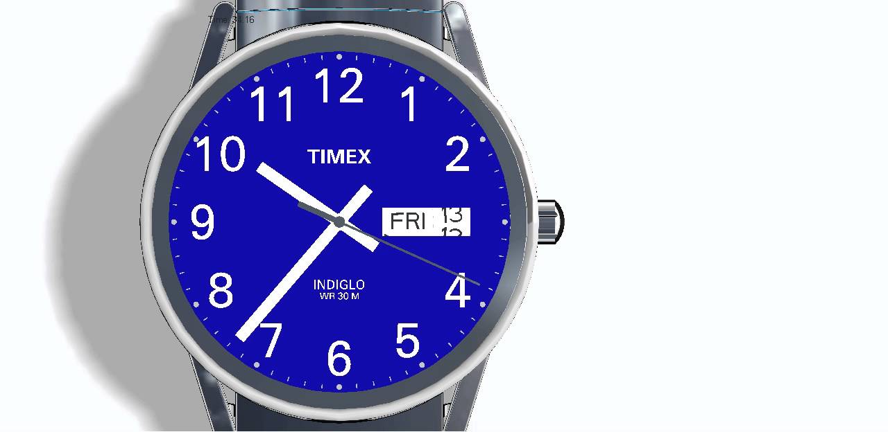 Timex Easy Reader Digital Recreation One Minute Youtube