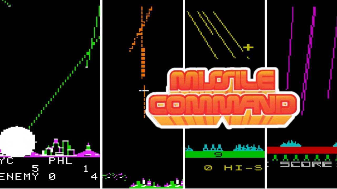 10 Missile Command Clones And Copies Youtube