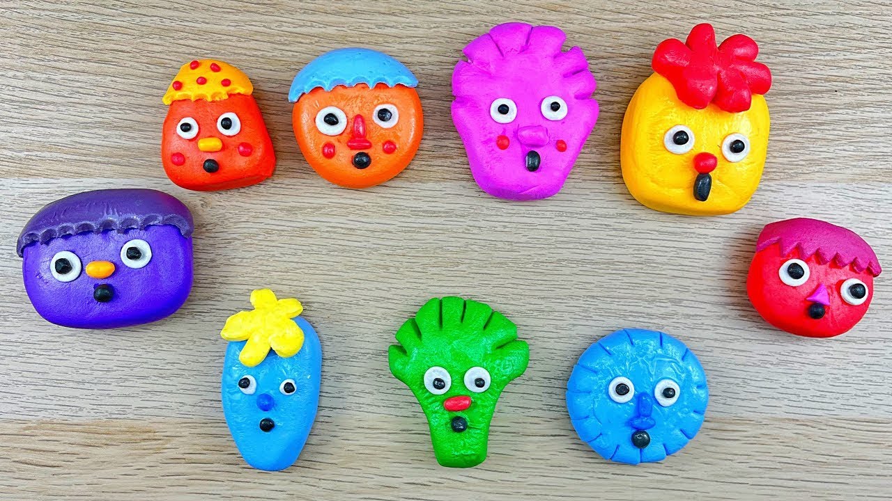 Noodle Pals Angry Face Clay Cracking 국수와 친구들 화난 얼굴 점토 부수기 Youtube