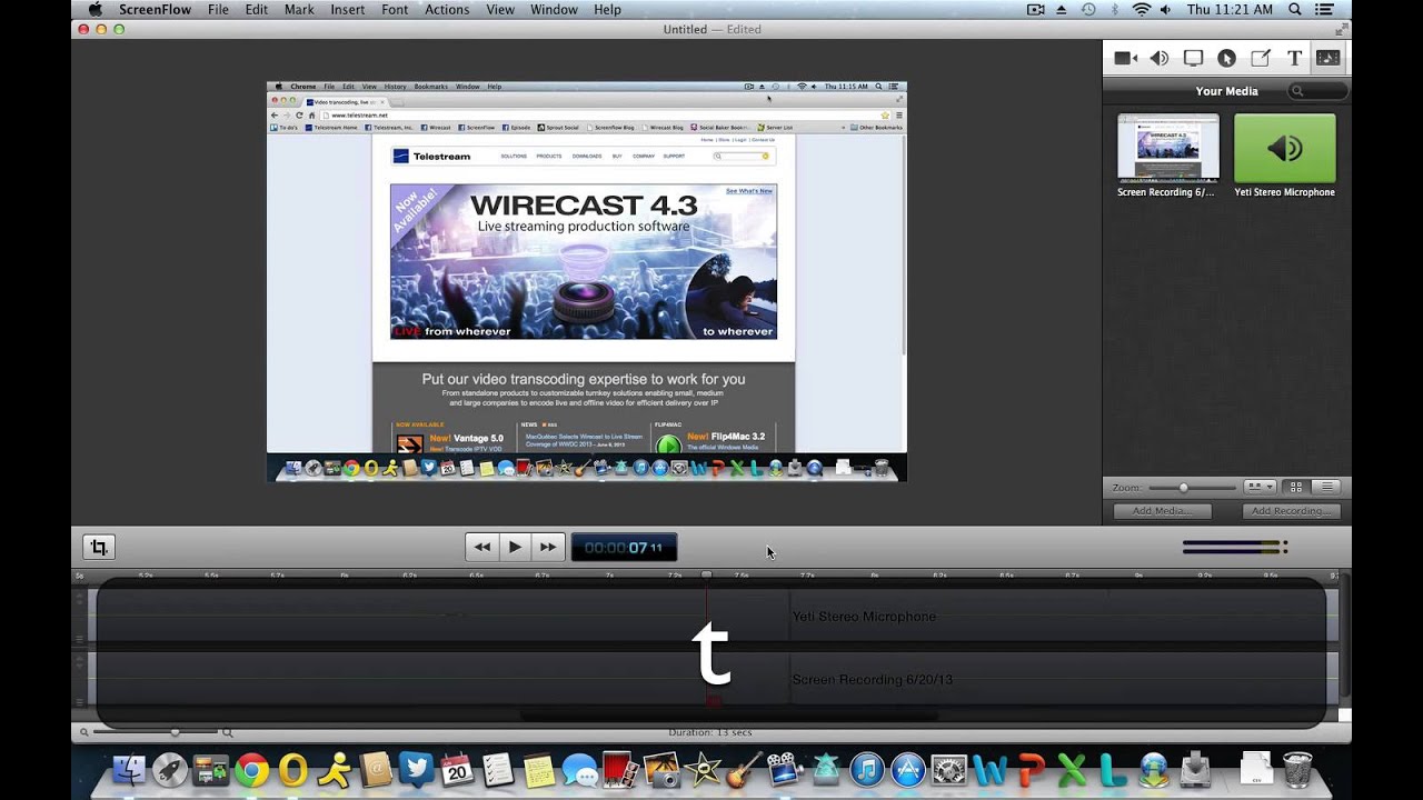 Screenflow Quick Start Youtube