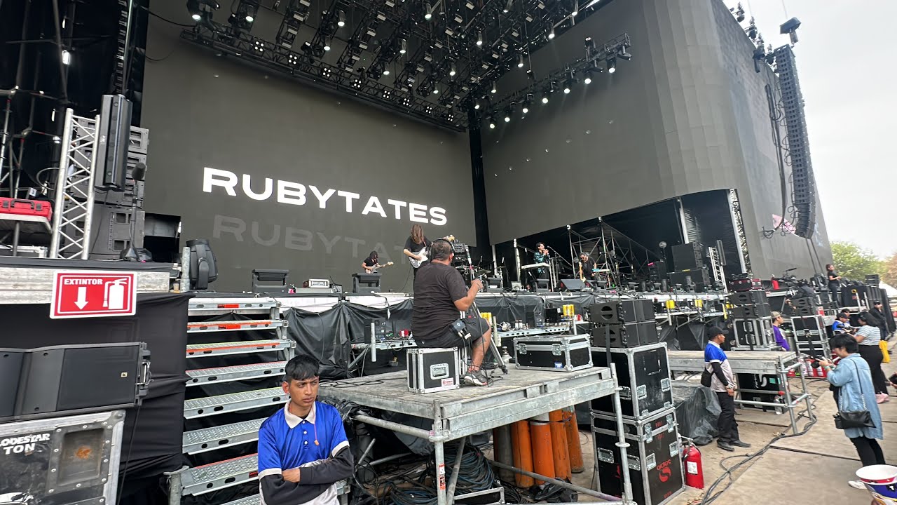 Rubytates Escenario Tecate Light Tecate Pal Norte 2023 Monterrey Nl