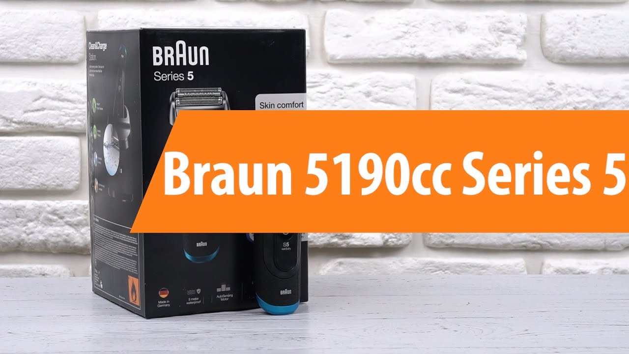 распаковка Braun 5190cc Series 5 Unboxing Braun 5190cc Series 5 Youtube
