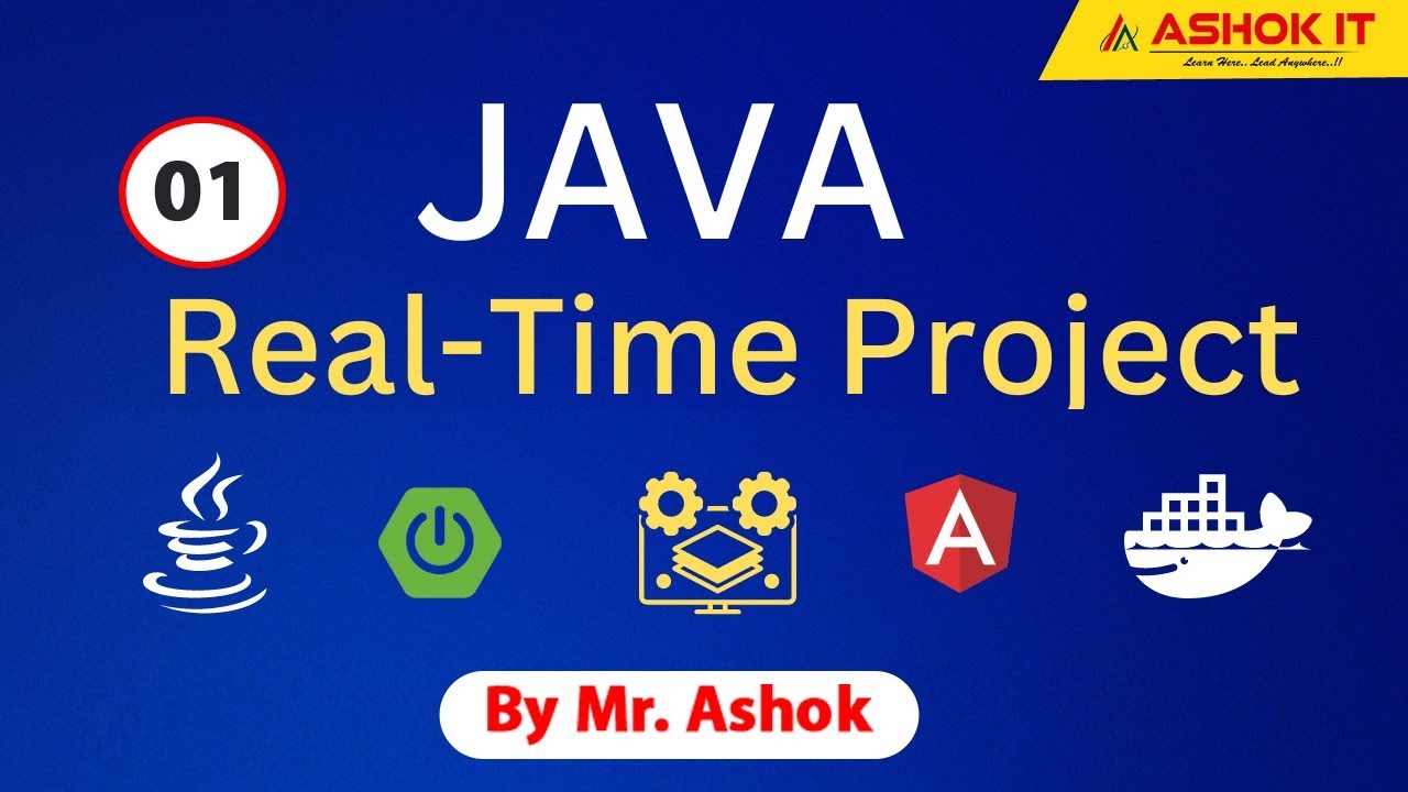 Java Realtime Project Full Stack Development By Mr Ashok Session