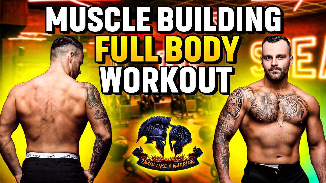 30 Min Full Body Dumbbell Workout At Home Muscle Building Youtube