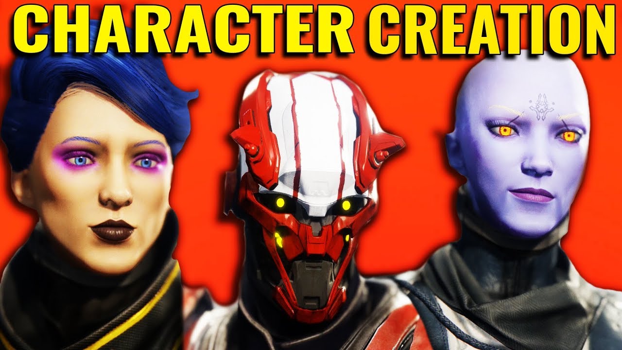 Destiny Bungie Character Creation