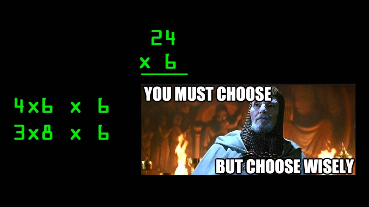 Math Hacks Multiplication Youtube