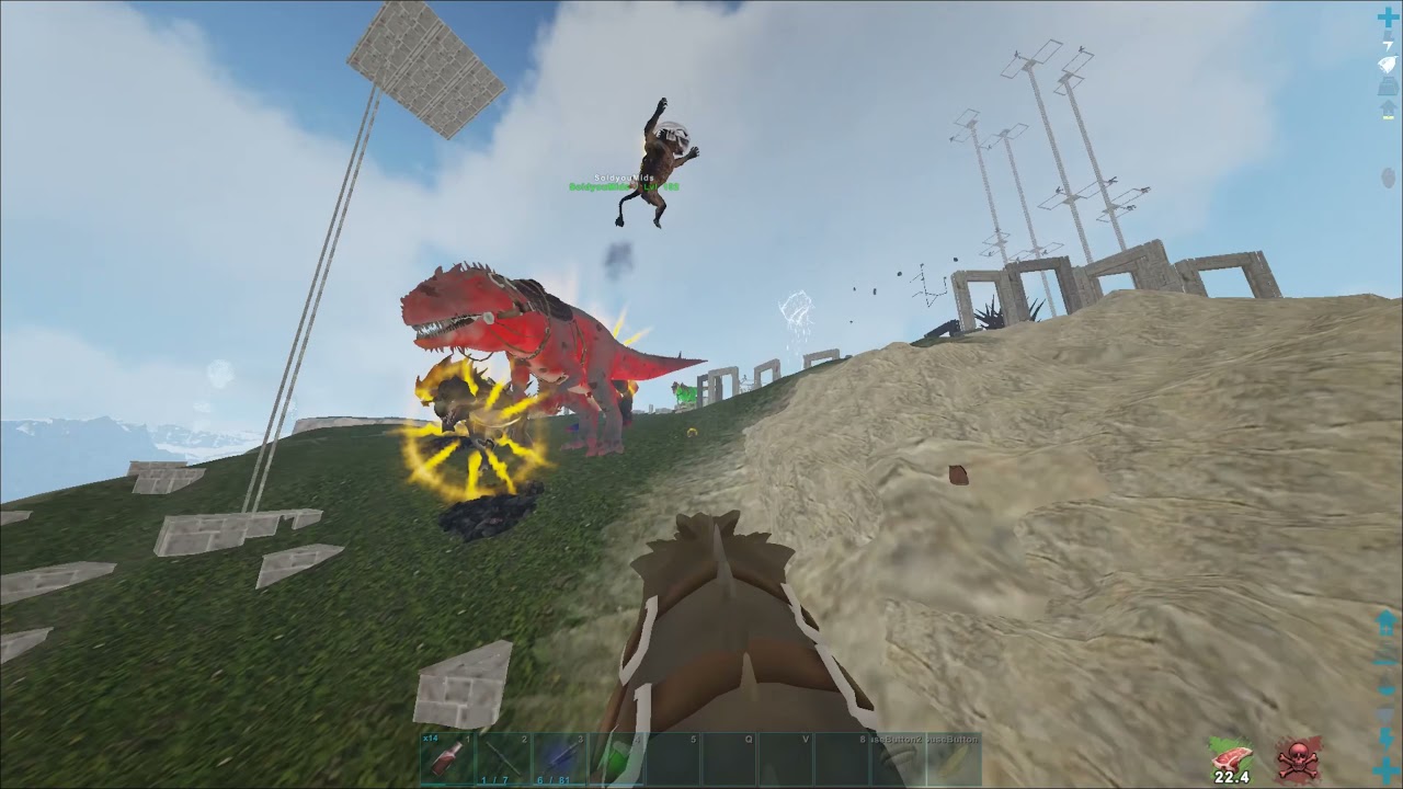 Ark Official Classic Pvp Raiding Eleven Youtube