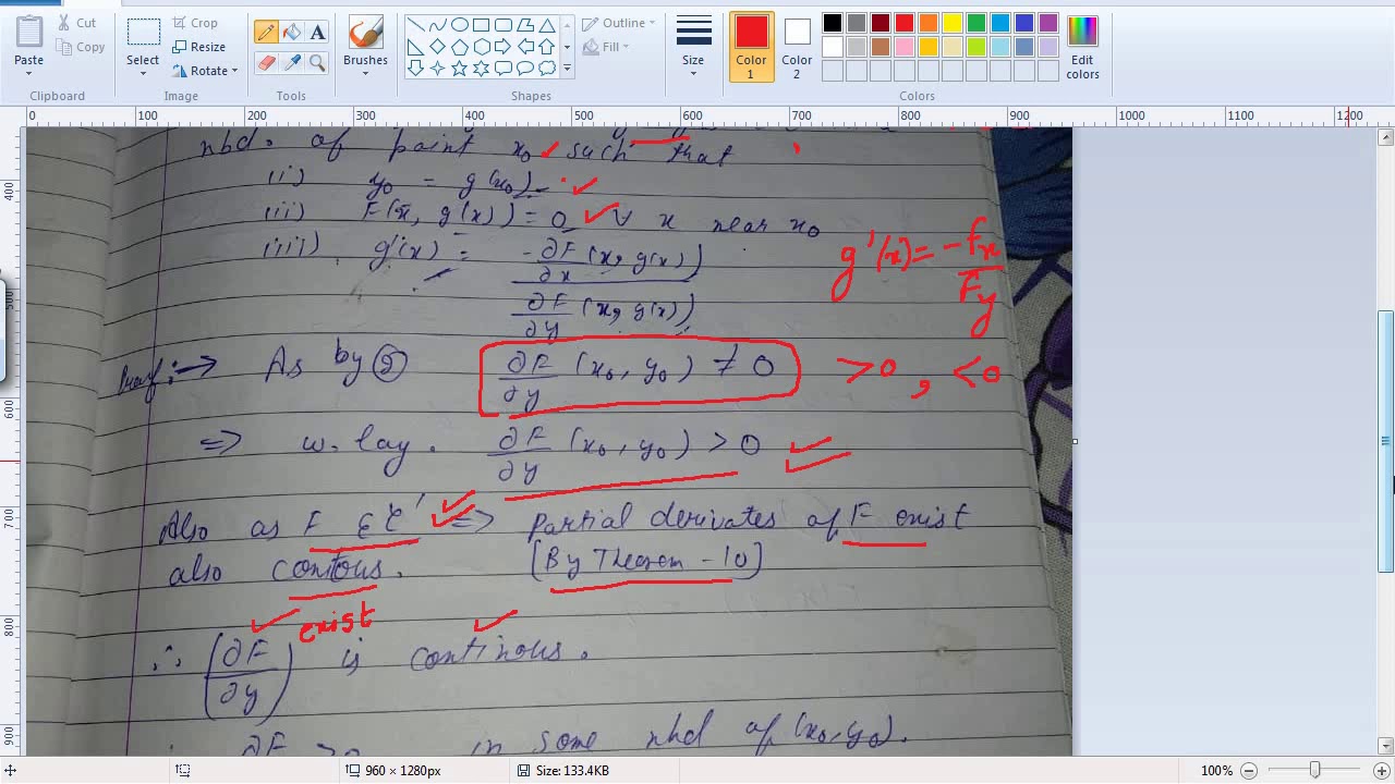 Implicit Function Theorem Youtube