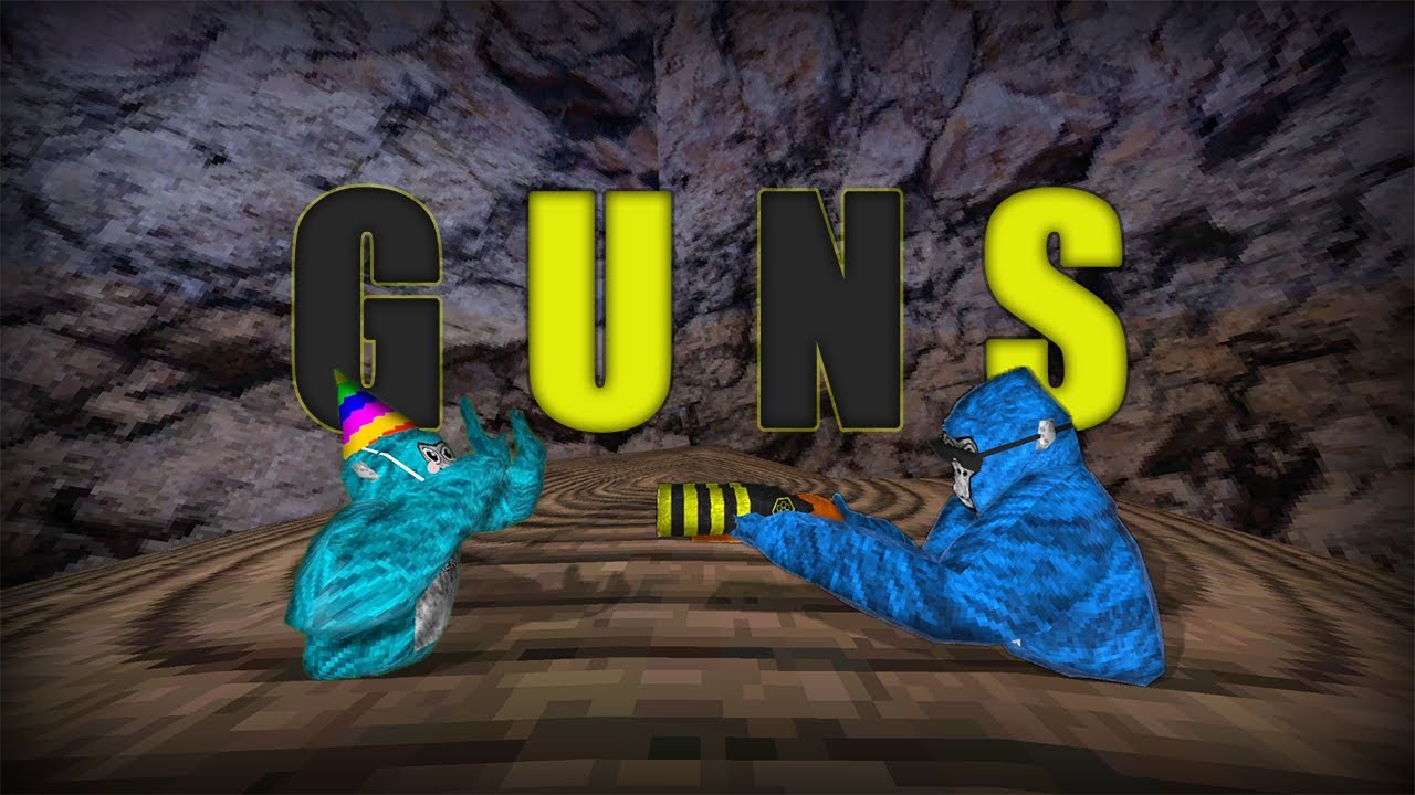 Gorilla Tag Added Guns Youtube