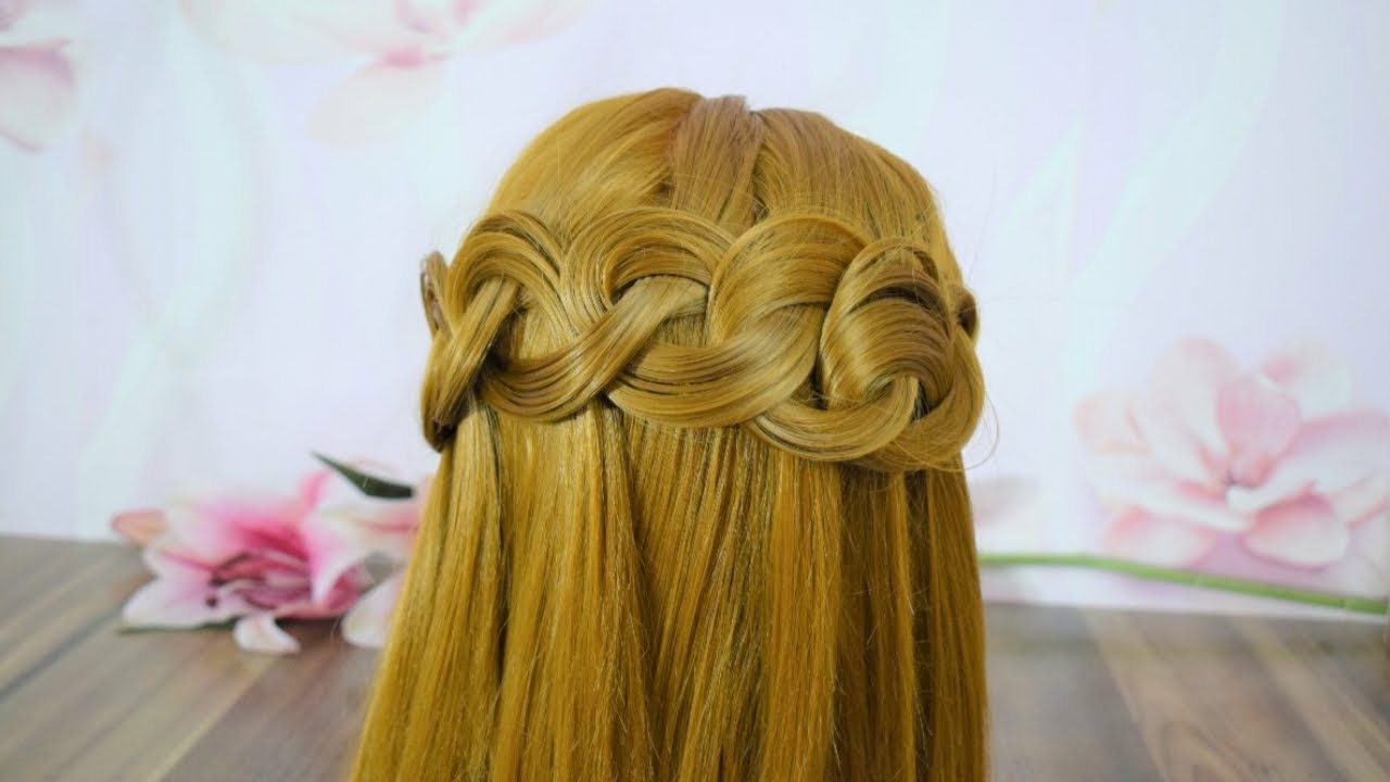 Quick Big Loop Braid Hairstyle Youtube