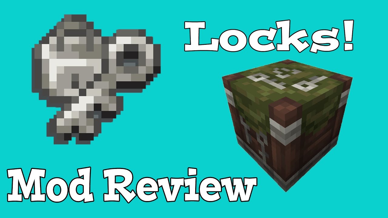 Locksmith Mod Minecraft Lock Doors Chests More Youtube