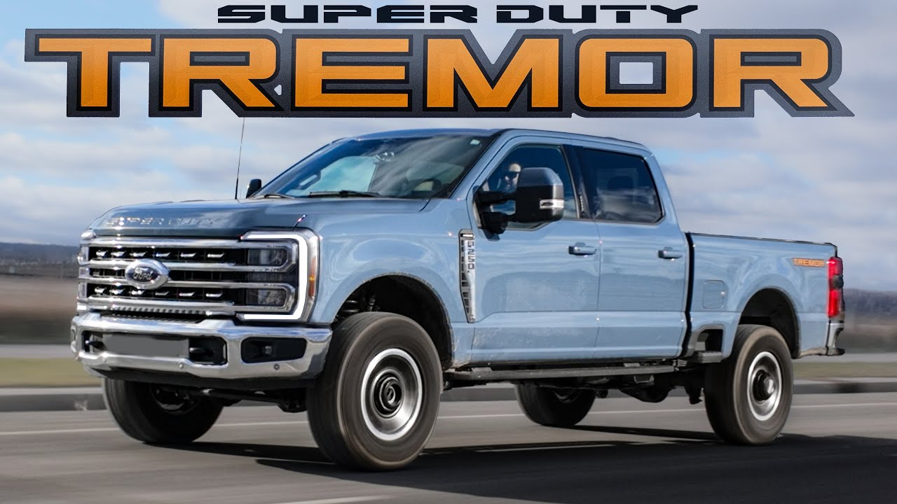 2023 Ford F 250 Tremor Review Godzilla 7 3l V8 Youtube