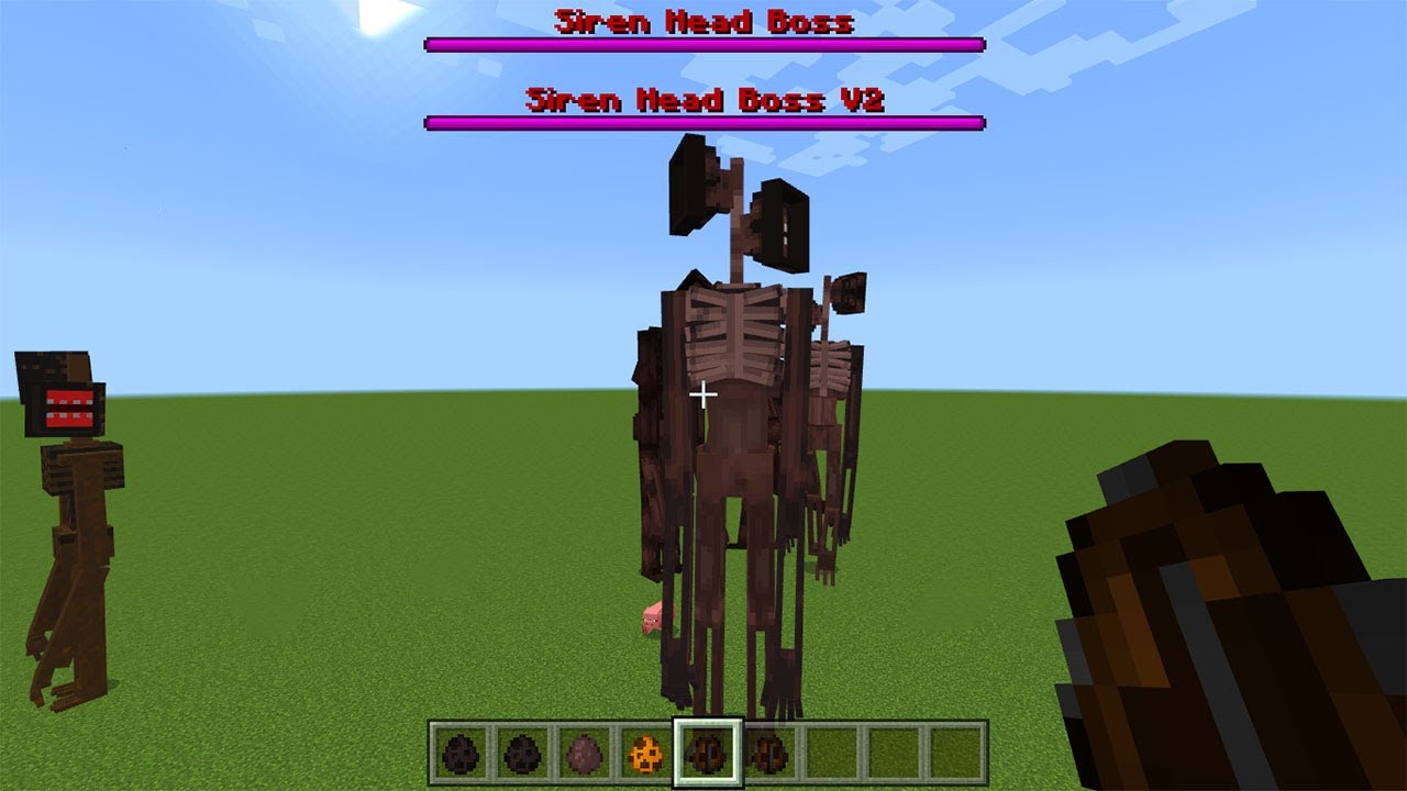New Siren Head Update V3 1 In Minecraft Pe Youtube