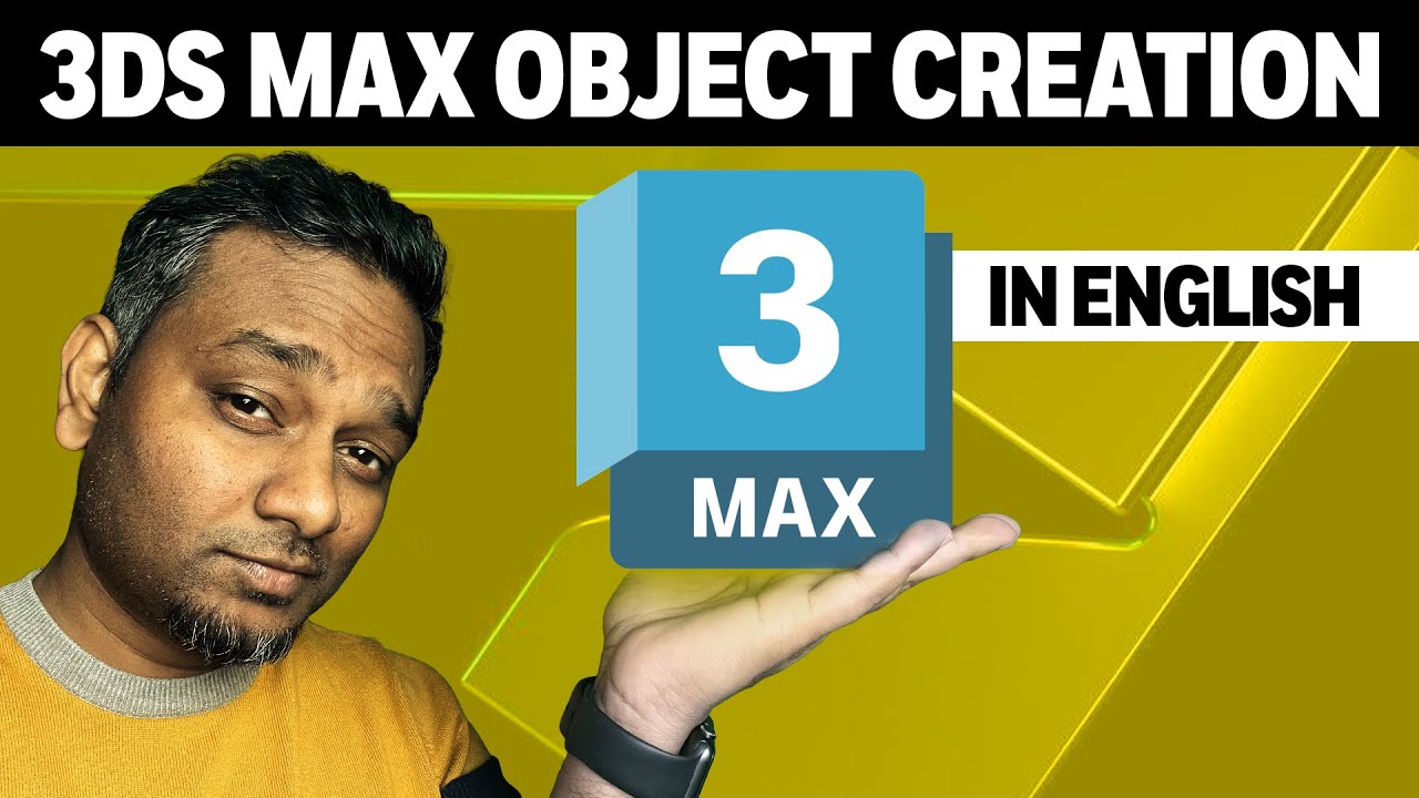 3ds Max Object Creation Tutorial English Youtube