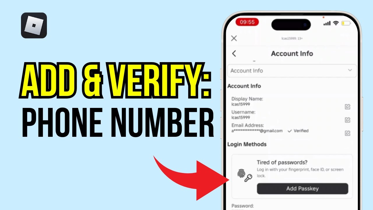 How To Add Verify Your Phone Number On Roblox Youtube