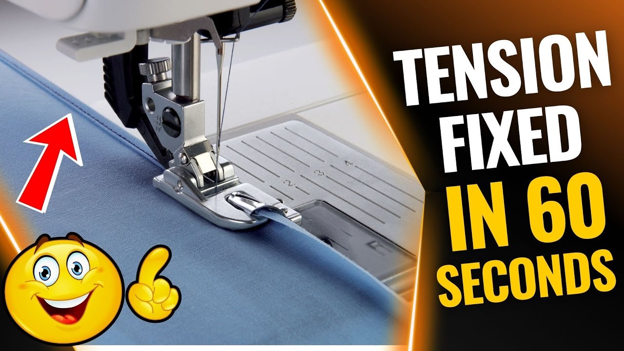 Sewing Machine Tension Solved In Minutes Youtube