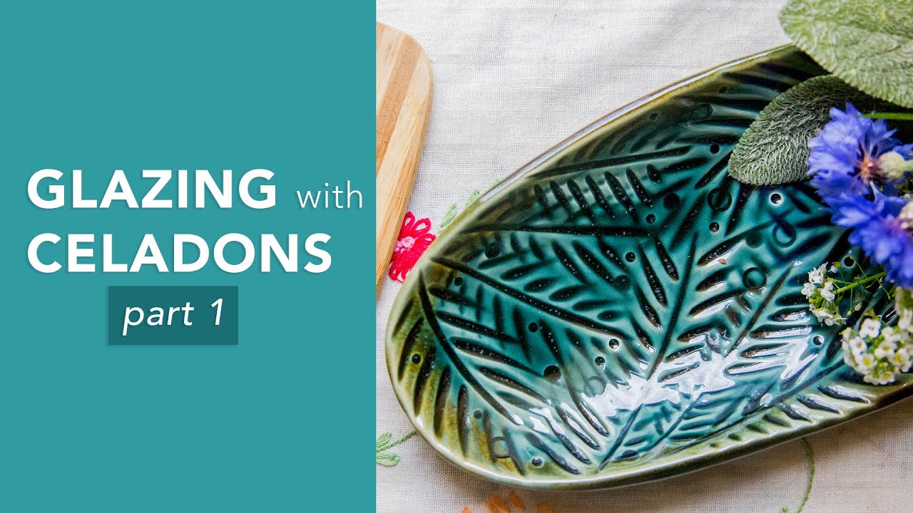 Glazing With Celadons Part 1 Youtube