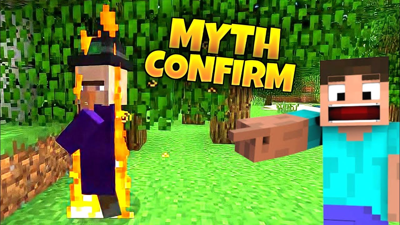 Myth Busting In Minecraft Youtube