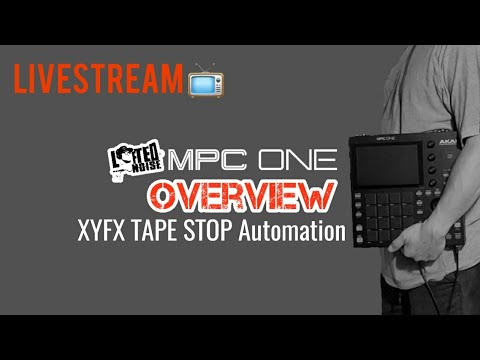 Akai Mpc One Tutorial X Tape Stop Xyfx Automation Youtube