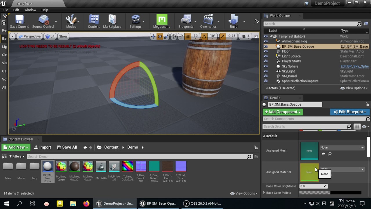 Ue4 Staticmesh With Blueprint Youtube