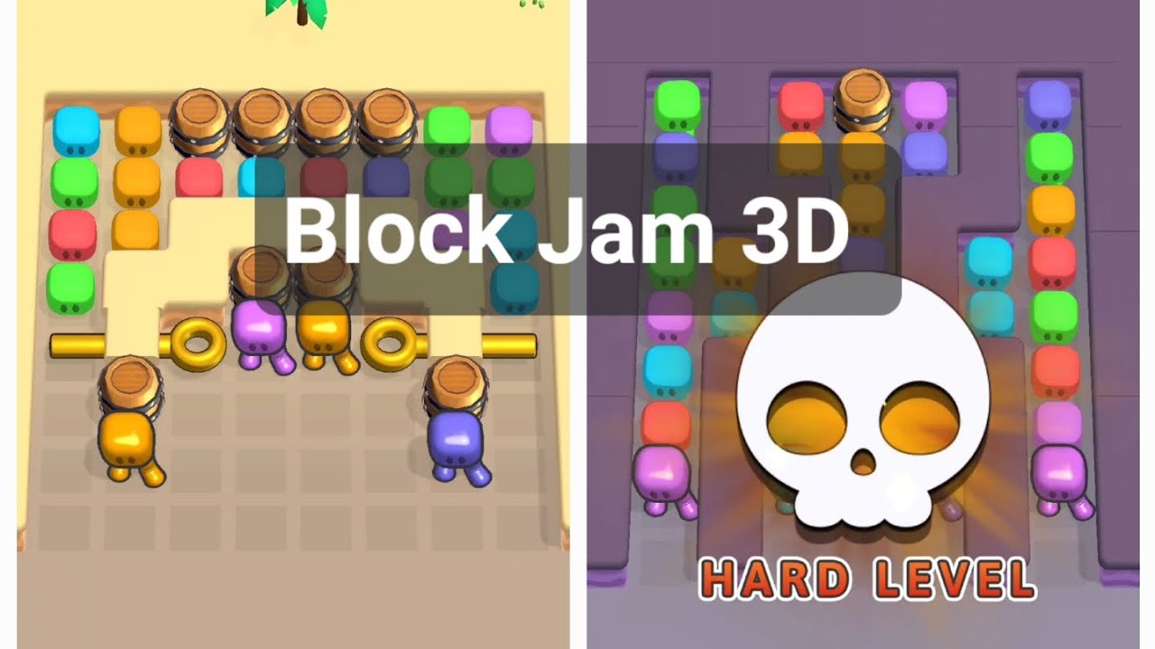 Block Jam 3d Mobile Gameplay Levels 18 21 Youtube