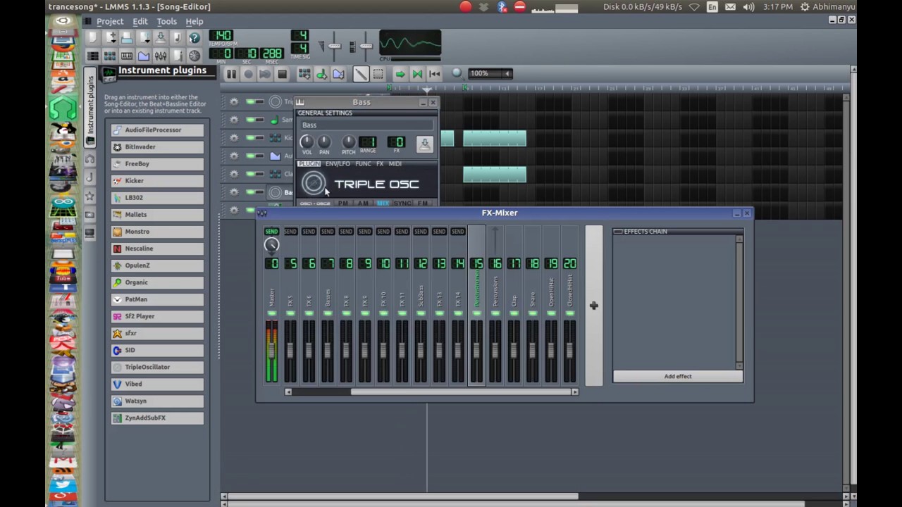 Lmms Trance Song Tutorial Part 1 Youtube