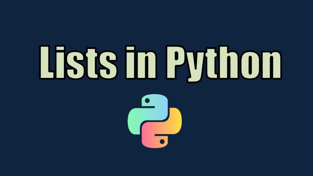 Python Tutorial Understand Lists Easily Includes 4 Exercises With