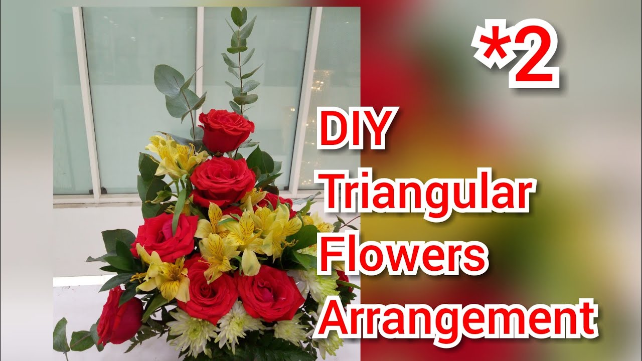 Asymmetrical Triangle Flower Arrangement Best Flower Site
