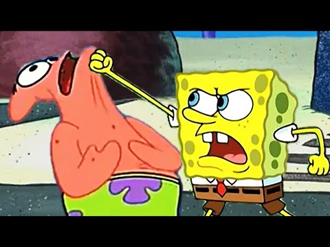 Spongebob Beats Up Patrick Youtube