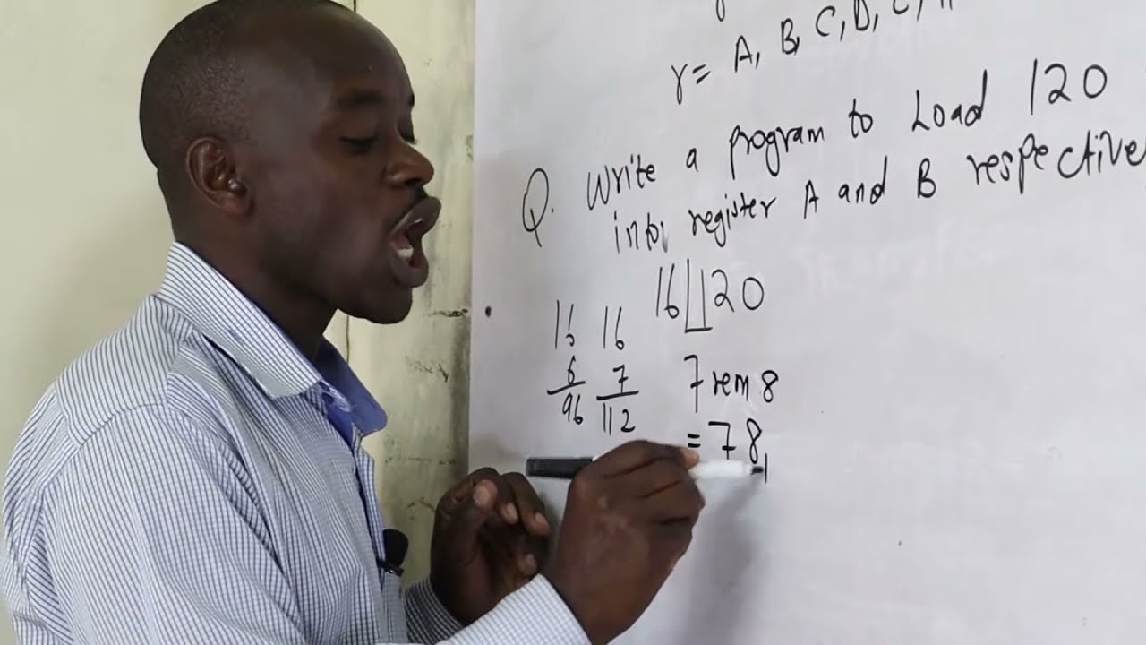 Microprocessor Programming Part 2 Youtube
