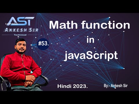 Math Functions In Javascript In Hindi Javascript Math Methods