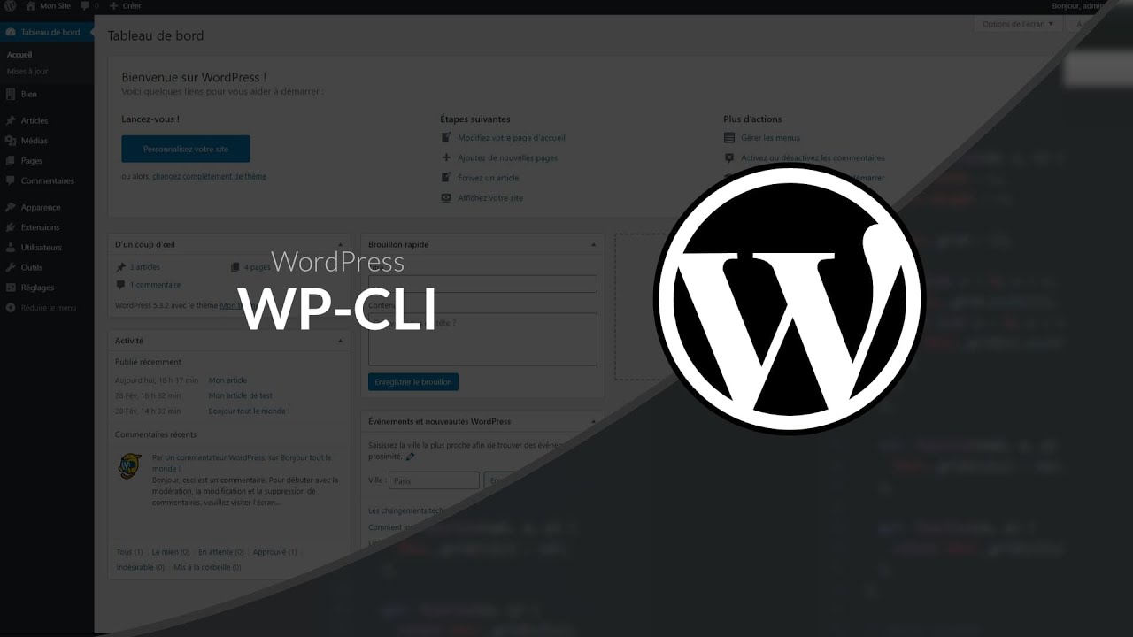 Tutoriel Wordpress Wp Cli Youtube