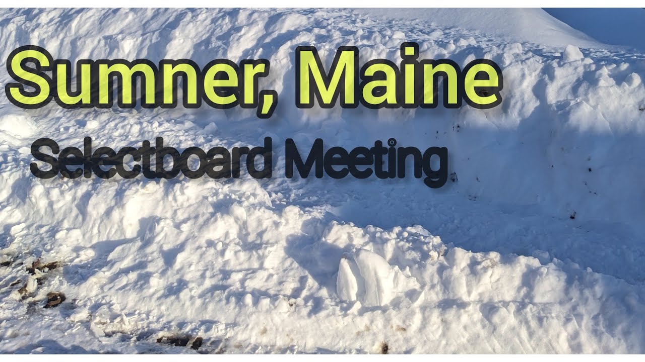 Selectboard Meeting 03 26 2024 Youtube