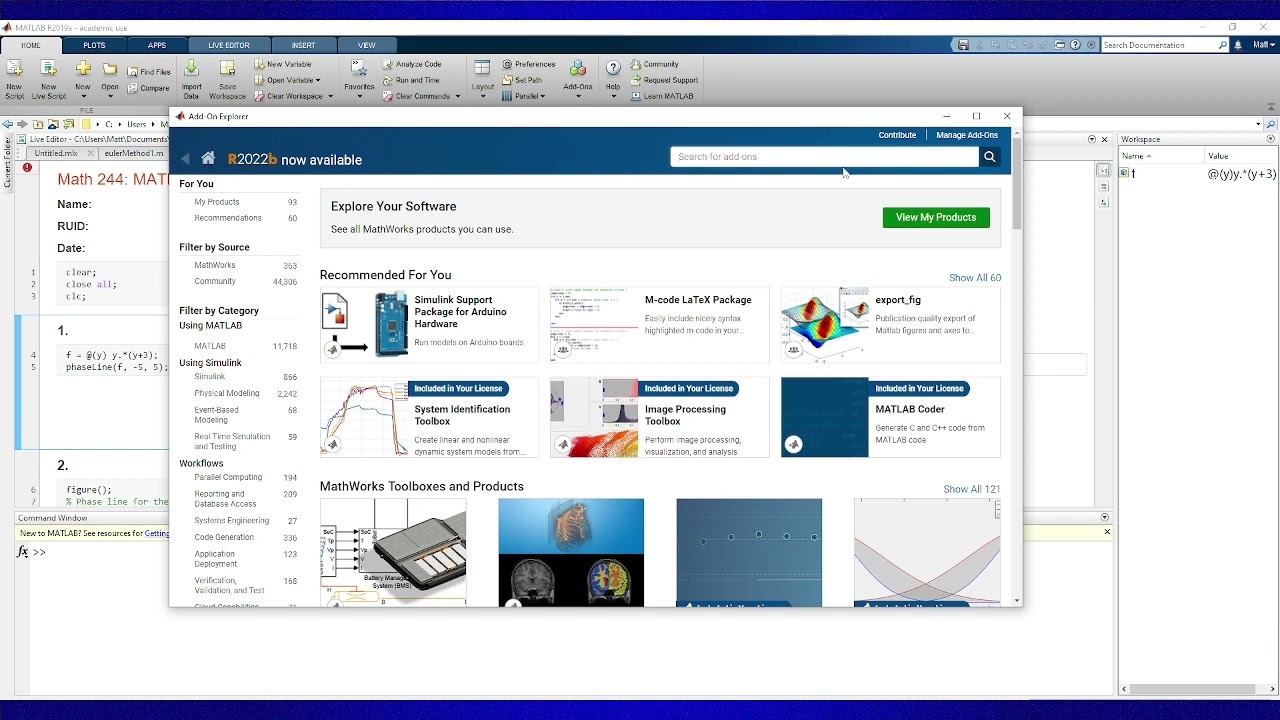 Matlab Optimization Toolbox Youtube