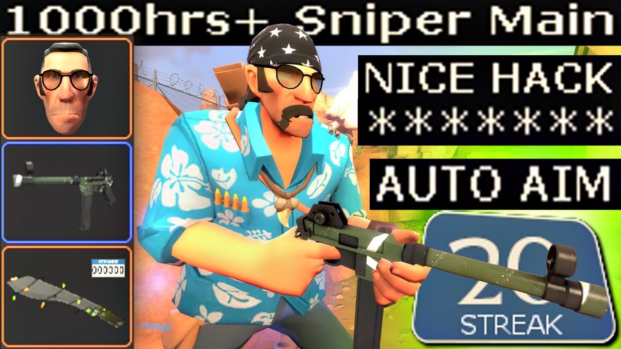 The Smg Kingрџ ё1000 Hours Sniper Main Experience Tf2 Gameplay Youtube