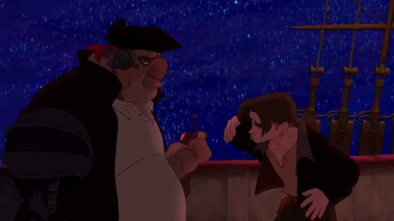 Treasure Planet Silver Comforts Jim Greek Youtube