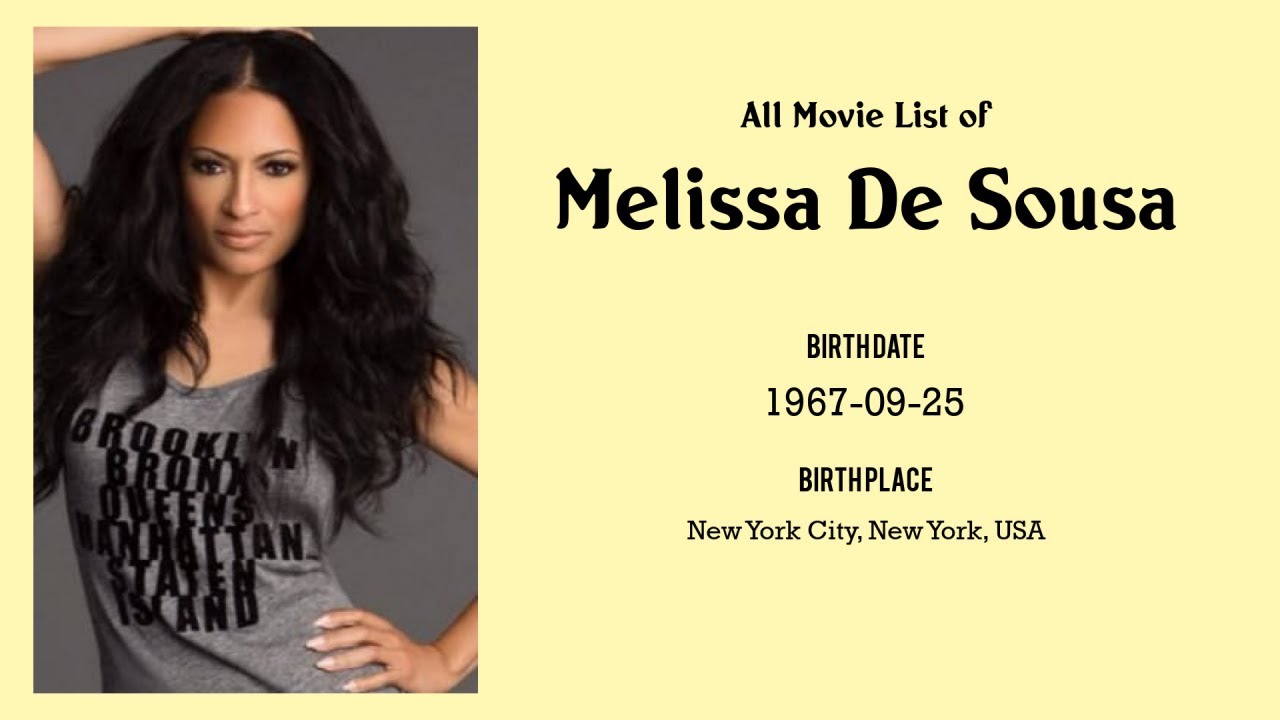Melissa De Sousa Movies List Melissa De Sousa Filmography Of Melissa