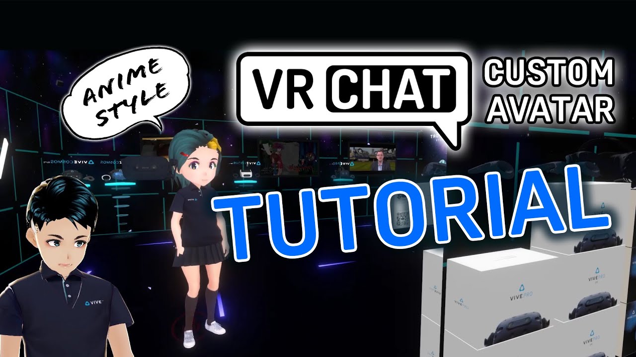 Vrchat Tutorial How To Make Your Own Anime Style Avatar Using Vroid